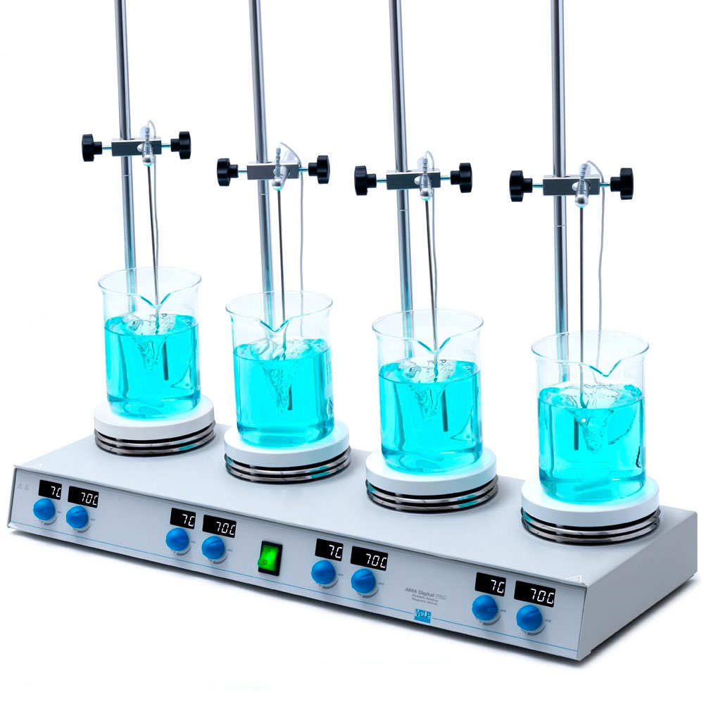 Agitatore Magnetico Riscaldante Multiposizione AM4 Digital PRO System ...